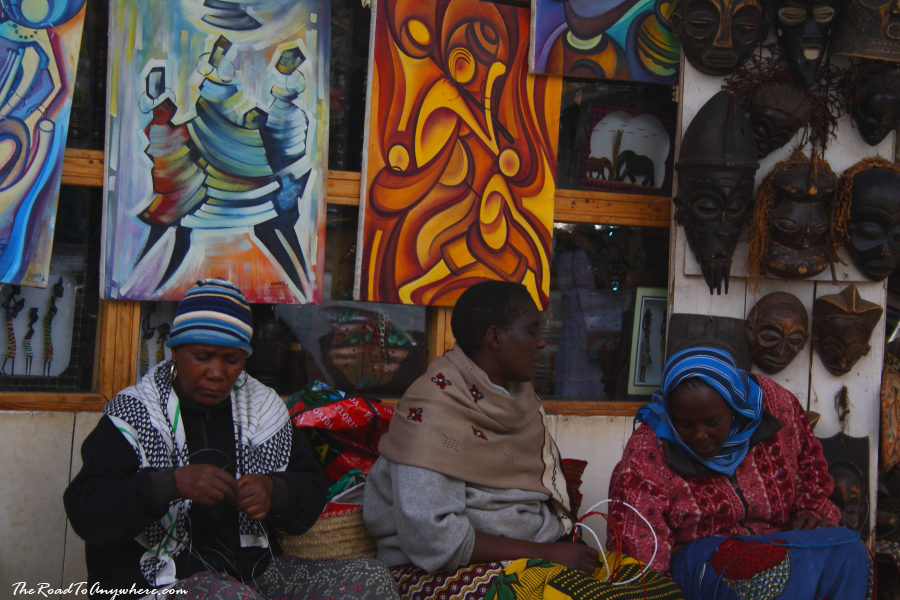 Local Arts and Crafts at the Curio Market in Arusha, Tanzania | The ...