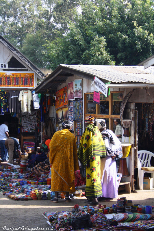 Local Arts and Crafts at the Curio Market in Arusha, Tanzania | The ...